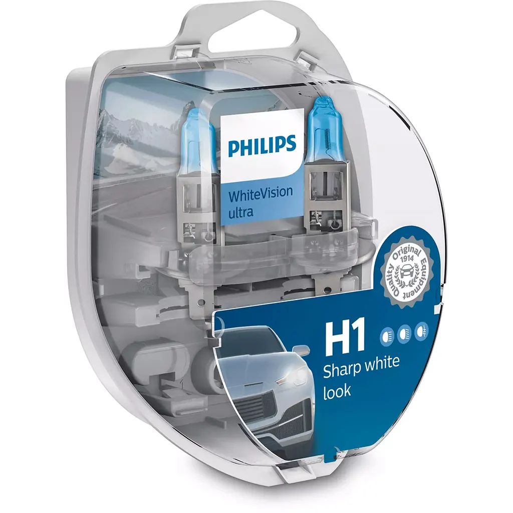 Philips H1 Bulb Halogen White Vision Ultra | Positive Sum Trading